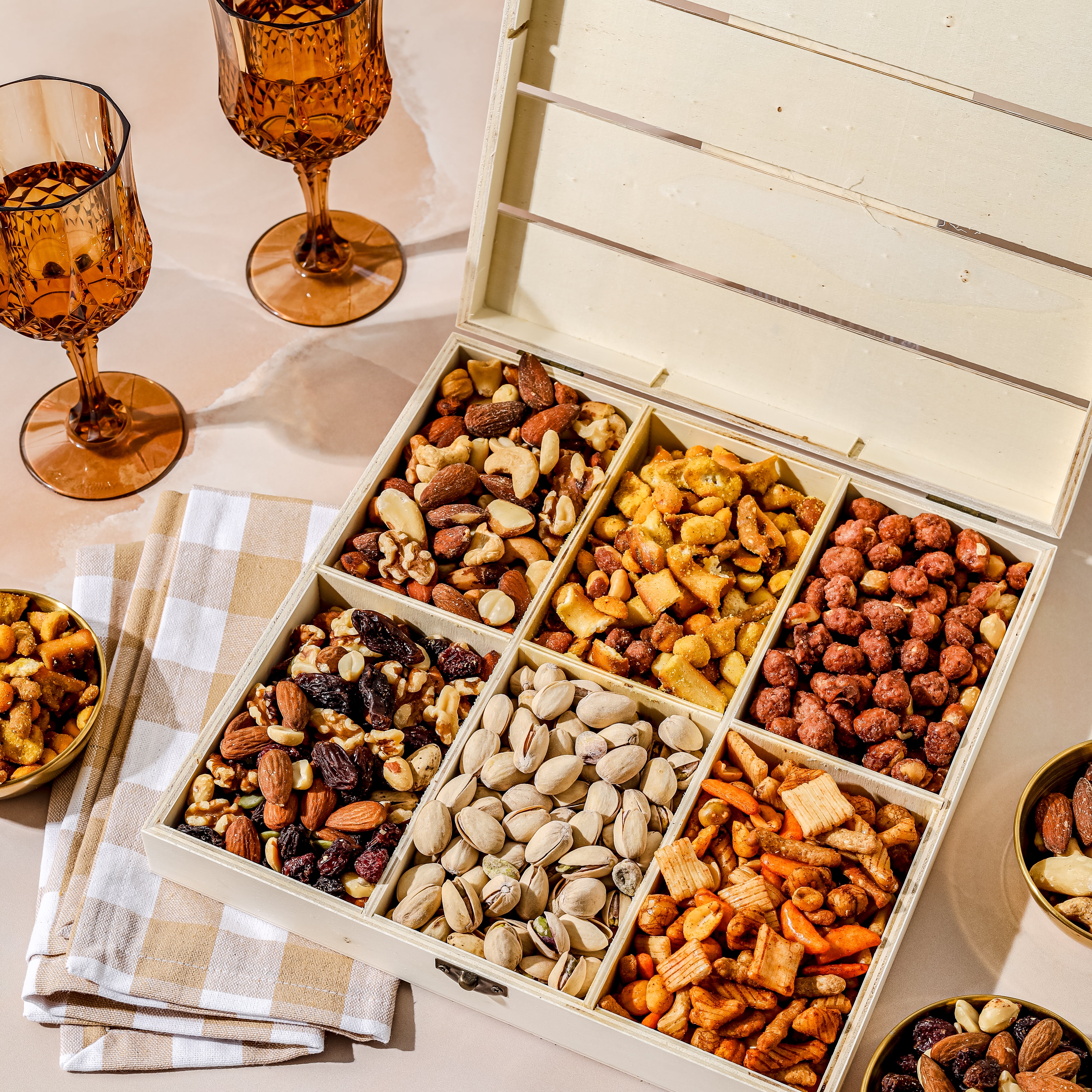 Nuts gift box store
